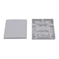 China Wall Mount FTTH Products Optical Fiber Tools Fiber Optic Faceplate for sale