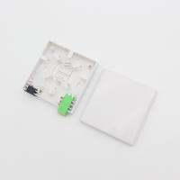 China Wall Mount FTTH Products Optical Fiber Tools Fiber Optic Faceplate for sale