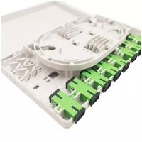 China ODN FTTH 8 Cores fiber optic splitter box 8 Channels 8 Ports for sale