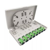 China ODN FTTH 8 Cores fiber optic splitter box 8 Channels 8 Ports for sale