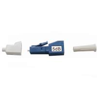China 5dB Fixed Fiber Optical Attenuator Male To Female LC UPC for sale
