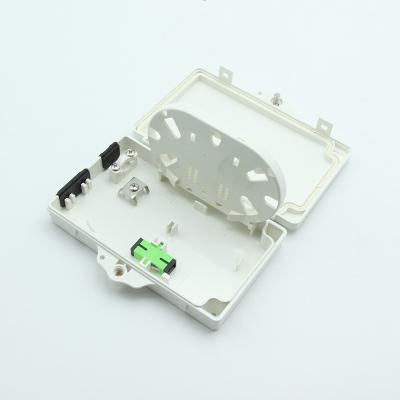 China 2 Port Fiber Distribution Box For Ftth Indoor / Outdoor Use for sale