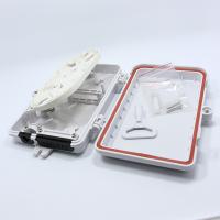 China 4 Core Fiber Optic Terminal Box PLC Splitter Waterproof For Ftth for sale