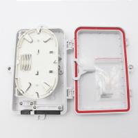 China 4 Core Fiber Optic Terminal Box PLC Splitter Waterproof For Ftth for sale