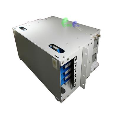China 72 Cores ODF Patch Panel Rack Mountable For FTTX Project And Data Center for sale
