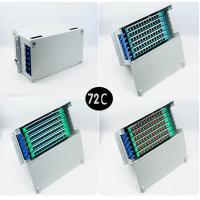 China 72 Cores ODF Patch Panel Rack Mountable For FTTX Project And Data Center for sale