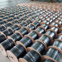 China Outdoor Steel Wire FTTH Fiber Optic Drop Cable LSZH Self Support for sale