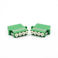 China Fiber Optic Adapter LC Quad Single Mode SC Footprint Coupler LC Midcoupler for sale