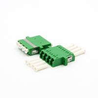 China Fiber Optic Adapter LC Quad Single Mode SC Footprint Coupler LC Midcoupler for sale