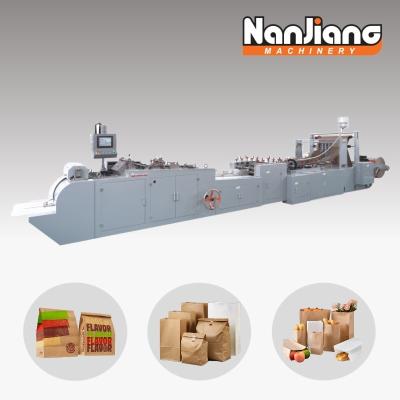 China HD-330 60-150mm Square Bottom Paper Bag Machine 70-150pcs/Min Roll Feding for sale