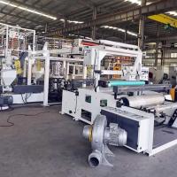 China 3 Layer Lldpe Ldpe Blown Film Extruder Machine for sale