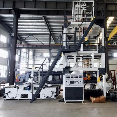 China PE LDPE HDPE LLDPE Monolayer Blown Film Plant Extruders High Speed for sale