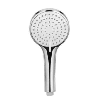 China Exquisite Design Circular Bathroom Hand Shower With Rain Shower Water Outlet And Ergonomic Handle Comfortable for sale
