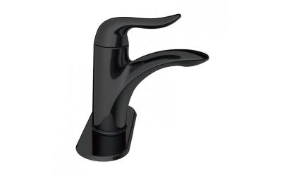 China Smooth Lines And Ergonomic Basin Faucet Wing Shaped Handle Easy To Control Water Flow And Temperature for sale