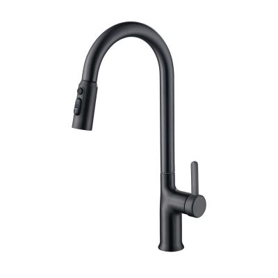 China Simple and Elegant Pull Out Kitchen Faucet  for Various Decor Styles for sale