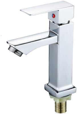 China Stable Installation Base Home Bathroom Faucets Single Handle Secure And Comfortable for sale