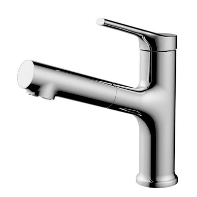 China Tight Deck Installation Retractable Wash Basin Taps Easy To Use Temperature Display Safe To Use for sale