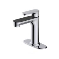 China Hotel Bathroom Basin Faucet Single Handle Brass Faucet Installed On The Deck for sale