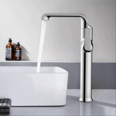 China Water Saving Single Hole Single Handle Basin Mixer Tap Bathroom Washbasin Faucet for sale