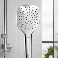 China High And Short Luxury Bathroom Hotel Shower Head Buttons Can Change The Nozzle Method for sale