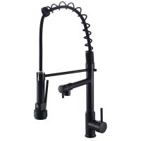 China Gravity Casting Kitchen Faucet with Deck Mounted Installation and Pull Down Sprayer Function for sale
