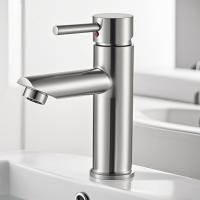 China Bathroom Stainless Steel Waterfall Basin Faucet Polished Special Surface Treatment for sale