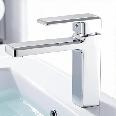 China Advanced Surface Smoothing Single Handle Bathroom Faucet Deck Mounted for sale