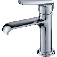 China Modern Fashion Brass Polished Nickel Faucet Basin Mixer Ceramic Valve Stamen for sale