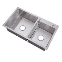 China Modern Durable Promotion 304 Stainless Steel Square Kitchen Sink for sale