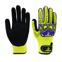 China 13 Guage Protective Gloves Cut Resistant Level C Sandy Nitrile Work Gloves for Constructions for sale