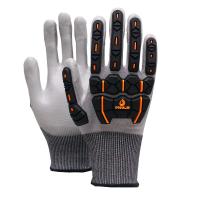 China 13 Gauge TPR PU Coated Cut Resistant Gloves Anti Collision Washable Lightweight 7-12 Sizes for sale