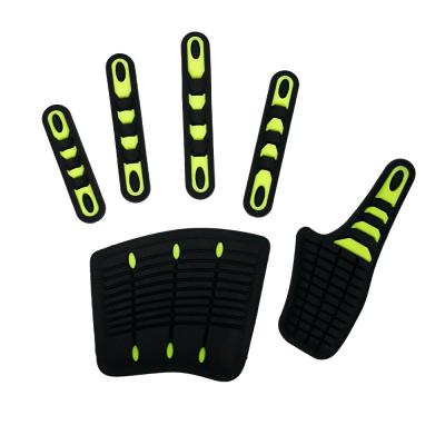 China Classic 3D Soft TPR Patches Impact Resistant For Safety Work Gloves for sale