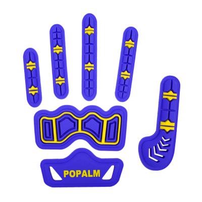 China OEM TPR PVC Anti Impact Safety Glove Patch for Sewing on Leather Gloves S-XXL for sale