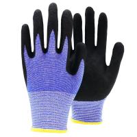 China A5 Cut Resistant Nitrile Coated Gloves HPPE Steel Wire 13 Gauge Non Slip Touchscreen for sale
