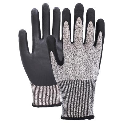 China 13 Gauge Nitrile Coated Cut Resistant Gloves EN388 4X42C Protection for sale