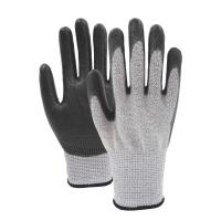 China Cut Proof PU Safety Gloves Anti Slip Construction Gloves CE 4X42E Certification for sale