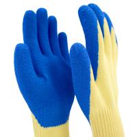 China 10 Gauge Fire Resistant Gloves A2 Latex Coated Gloves Customized Logo for sale