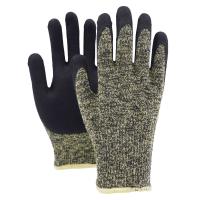 China Fireproof A4 Anti Cut Industrial Work Gloves 13 Gauge Aramid Neoprene Heat Resistant for sale
