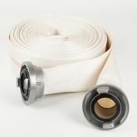 China Customizable Canvas Fire Hose with PU Lined Inner for Firefighting Equipment 2.5 Inch for sale