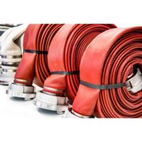 China Red Rubber Fire Fighting Hose Fire Fighting Equipment Accessories Pipe Nitrile for sale