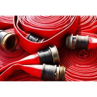 China Red Rubber Fire Fighting Hose Fire Fighting Equipment Accessories Pipe Nitrile for sale