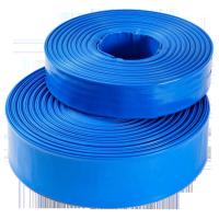China Customized Fire Fighting Hose 4 6 8 10 12 16 Inches Polyester PVC Layflat Hose for sale