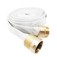 China Customized Fire Fighting Hose 4 6 8 10 12 16 Inches Polyester PVC Layflat Hose for sale