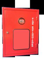 China 25 Meter Water Fire Fighting Hose Reel Fire Suppression System With Cabinet for sale