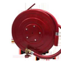 China Manual Type Fire Hose Reel Cabinet Firefighting Equipment Accessories for sale