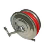 China 25 Meter Fire Hydrant Hose Reel With Sprinkler Flexible Nozzle for sale