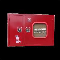 China Safety Fire Hose Reel Box 1 Inch 30m Water Fire Hydrant Extinguisher Indoor for sale