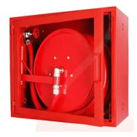 China Customized Color Fire Hose Reel Cabinet Safe For Fire Fighting for sale