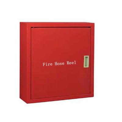 China Swing Manual Fire Hose Reel Cabinet 3/4 Inch 1 Inch Fire Hose Reel with Nozzle 20m 30m for sale