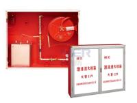 China Swing Manual Fire Hose Reel Cabinet 3/4 Inch 1 Inch Fire Hose Reel with Nozzle 20m 30m for sale